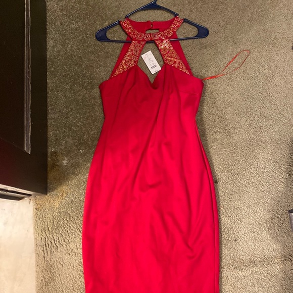 Cache | Dresses | New Red Dress Cocktail Dress | Poshmark